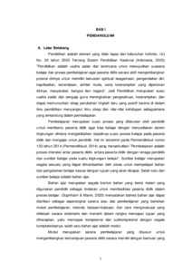 PENGEMBANGAN MODUL BERBASIS REALISTIC MATHEMATICS EDUCATION (RME) TERINTEGRASI NILAI-NILAI ...